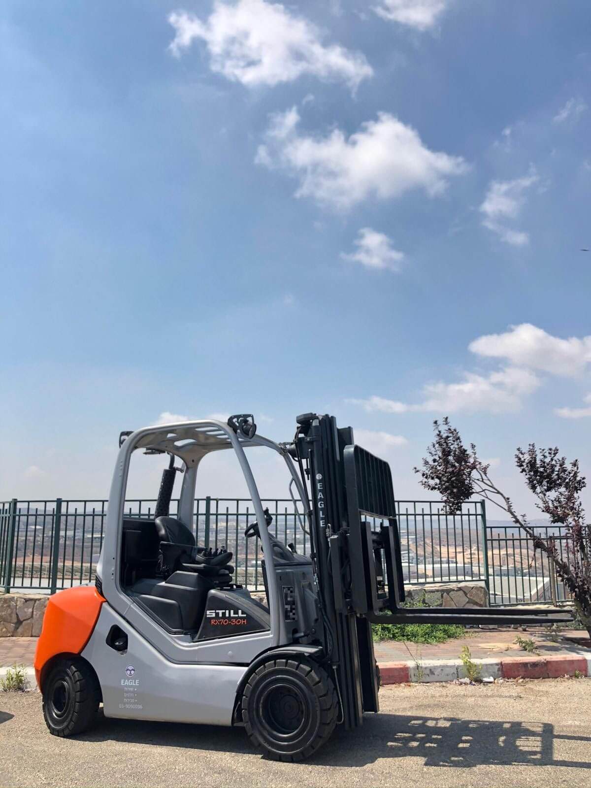 מלגזת סטיל RX-70 משומשת | איגל מלגזות